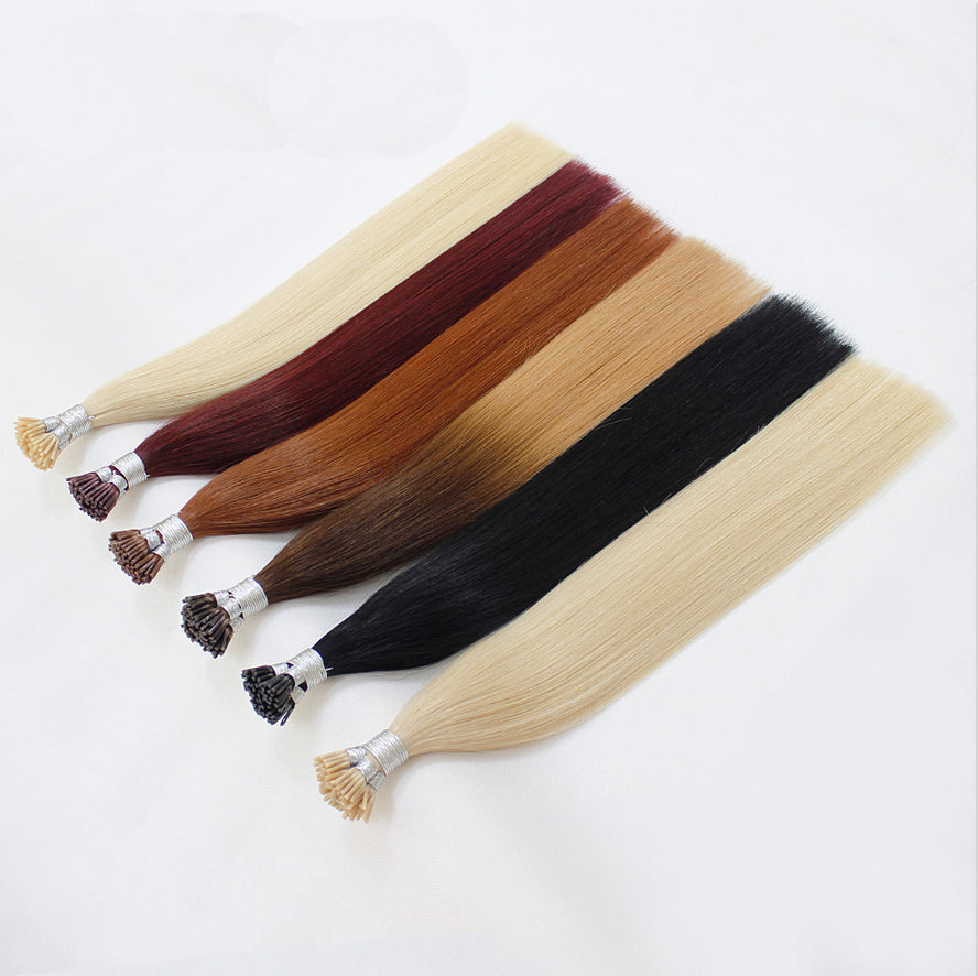 Luxury European Cuticle I Tip Hair Extension – ivyfreehair